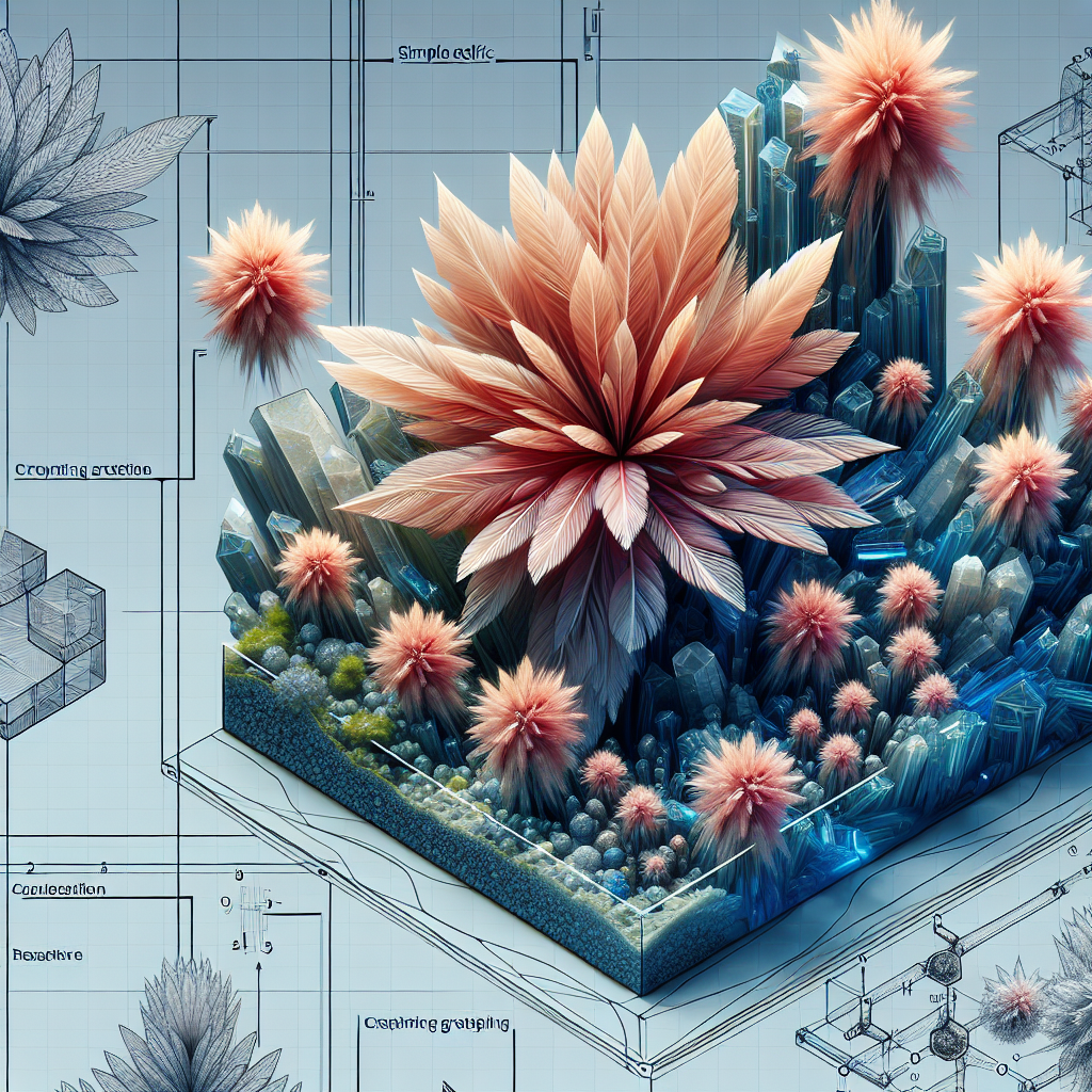 Simple science projects crystal feathers